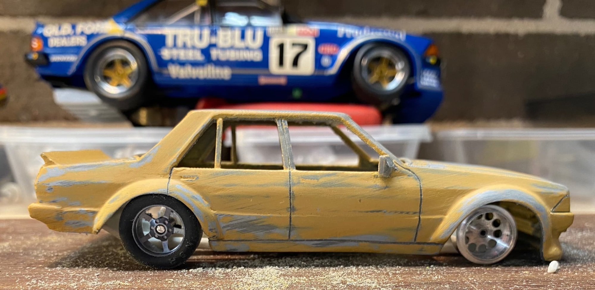 Dick Johnsons Tru Blu Xd Falcon - Scratch Built/Re-Paints - Auslot ...